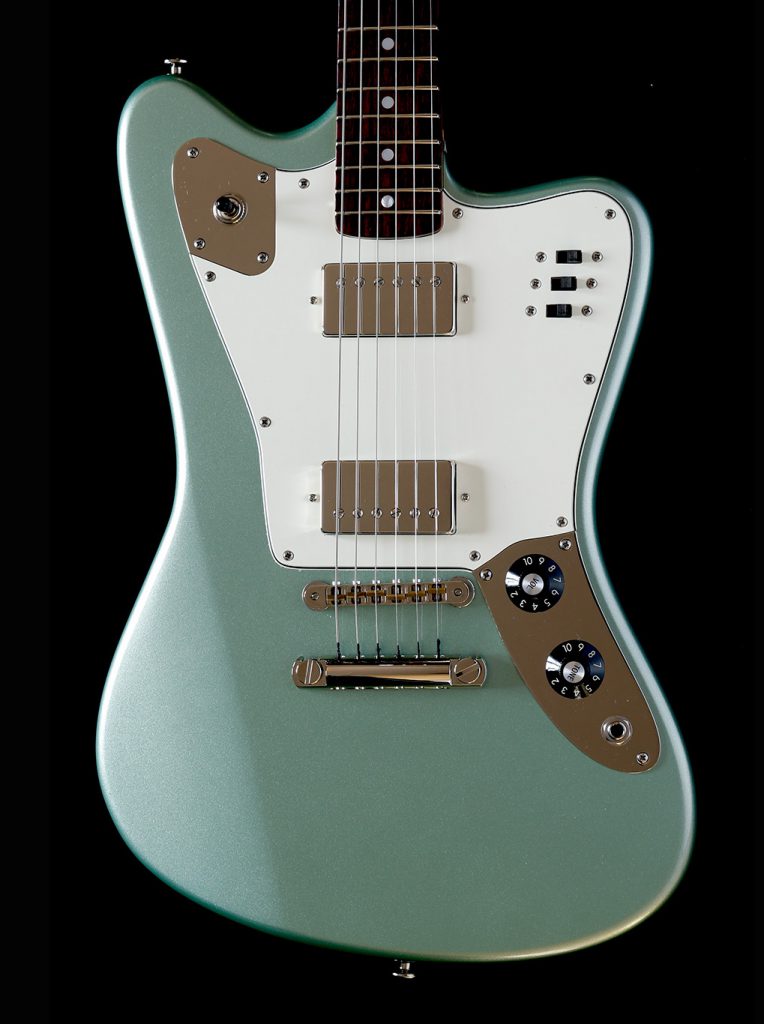 Deimel Firestar »Venus Fern Green« w/ Tune-O-Matic/Stoptail piece + 2 ...