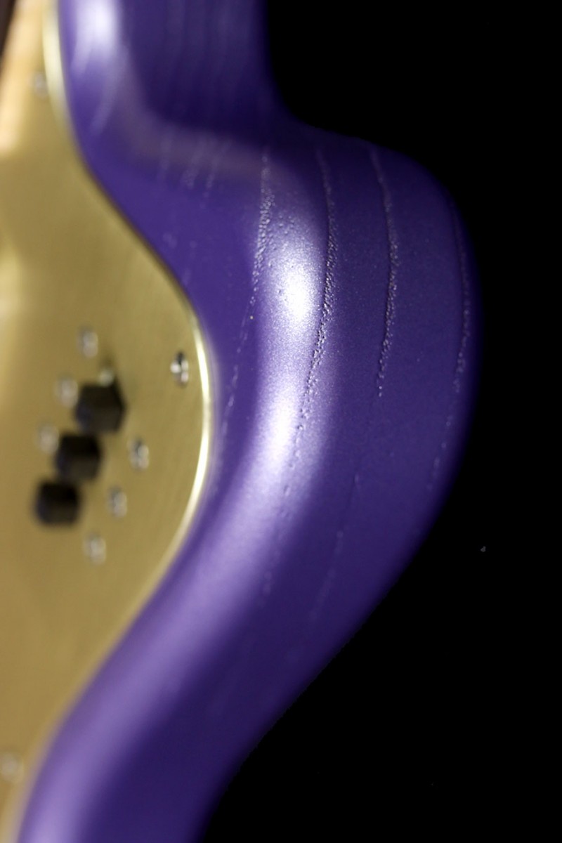 Deimel Firestar Bass »Purple Matt Metallic« – Deimel Guitarworks