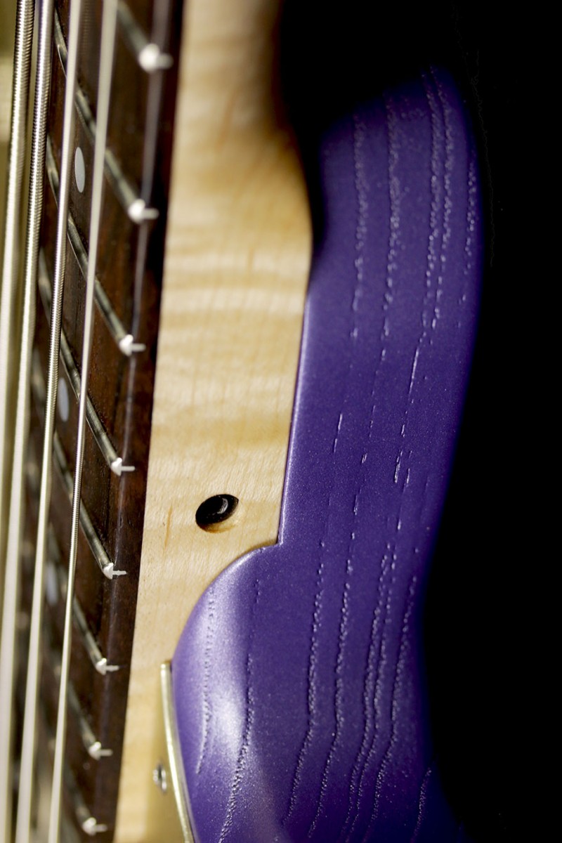Deimel Firestar Bass »Purple Matt Metallic« – Deimel Guitarworks
