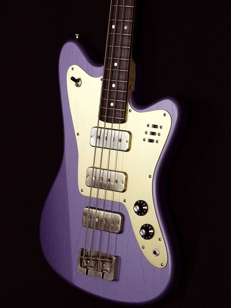 Deimel Firestar Bass »Purple Matt Metallic« – Deimel Guitarworks
