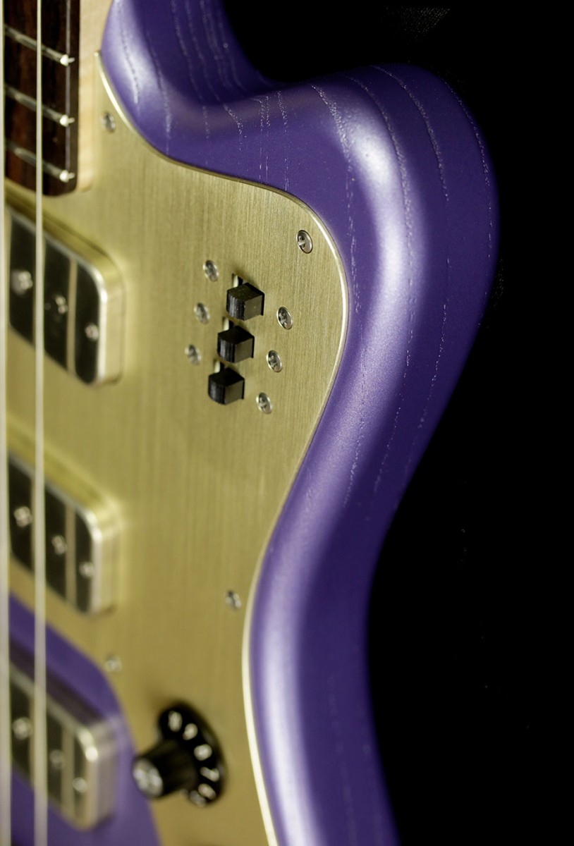 Deimel Firestar Bass »Purple Matt Metallic« – Deimel Guitarworks