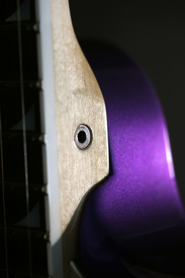 Very custom Deimel Firestar »FlipFlop purple/blue« w/ graphtech Ghost ...