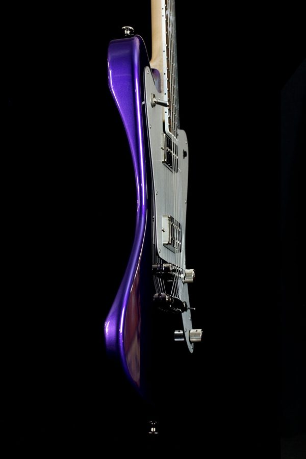 Very custom Deimel Firestar »FlipFlop purple/blue« w/ graphtech Ghost ...