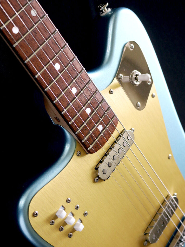 Deimel Firestar Lefty »Moon Dust Blue« – Deimel Guitarworks