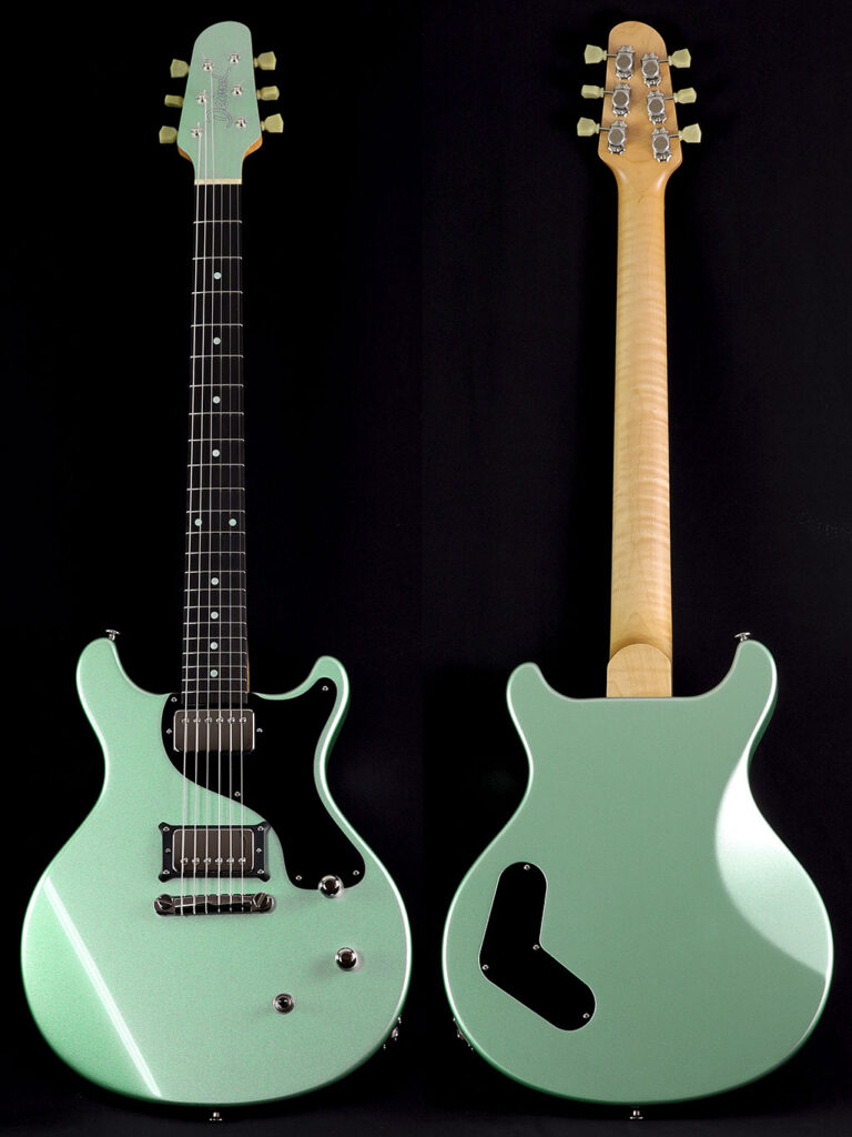 Deimel Doublestar BoltTone »Venus Fern Green« w/ BareKnuckle PUs ...